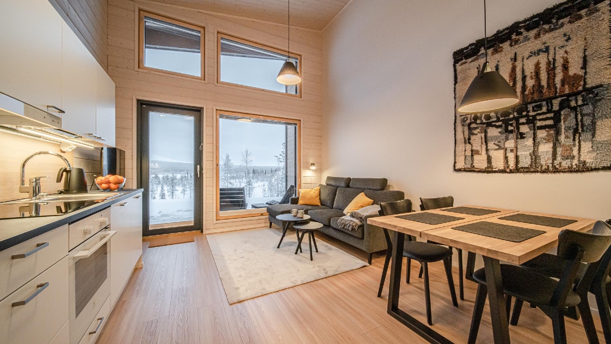 Tunturin Riemu, Äkäslompolo, Ylläs | AuroraCottage vuokramökit