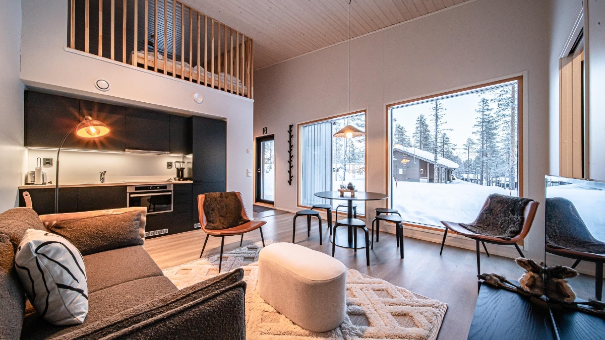 Villa Aava, Ylläsjärvi, Ylläs | AuroraCottage vuokramökit